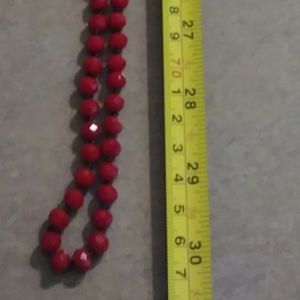 Accessories | Beautiful Red Beads | Poshmark